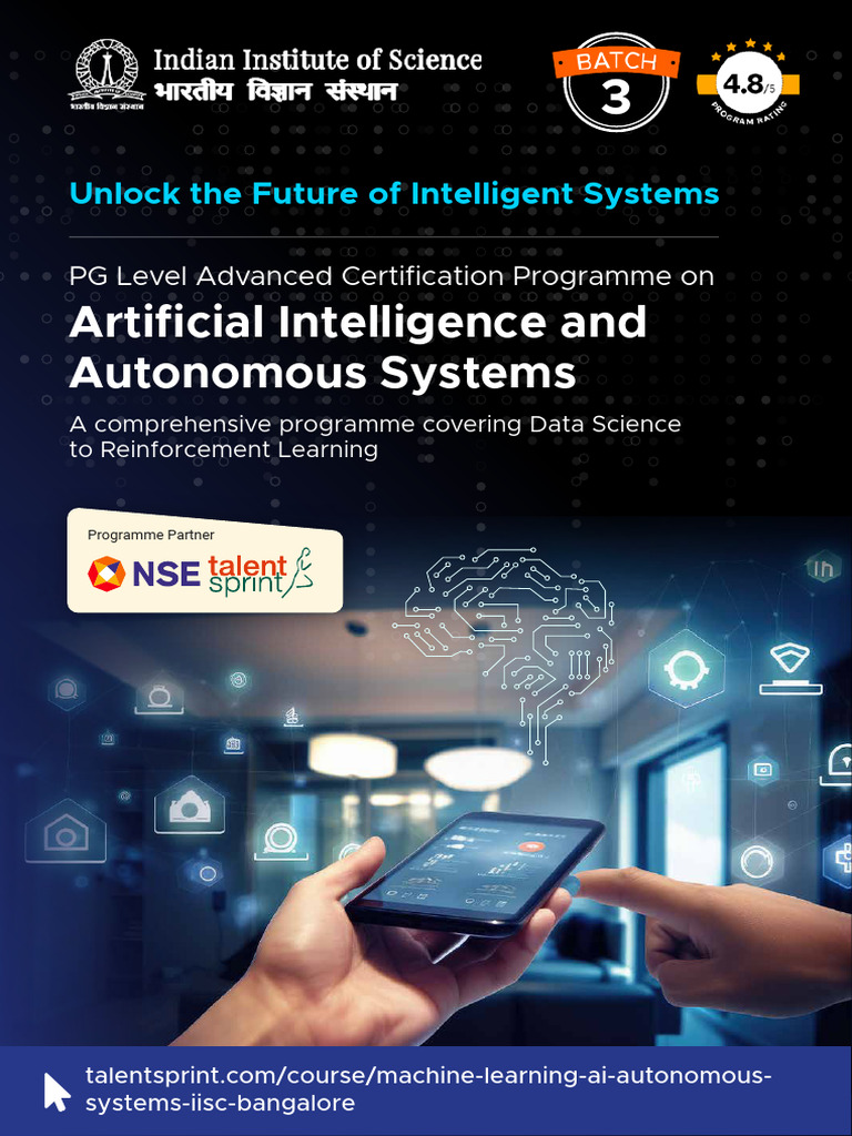 AI & Autonomous Systems Certification | PDF | Artificial Neural Network ...