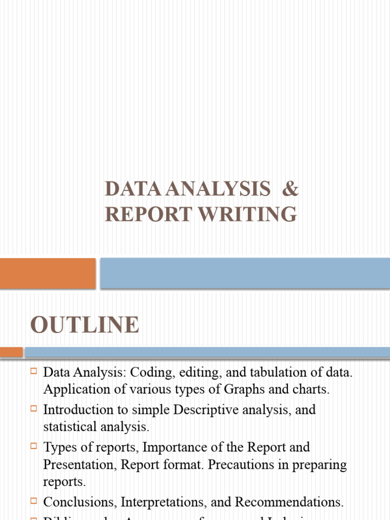 Data Analysis With Report Writing | PDF | Level Of Measurement ...