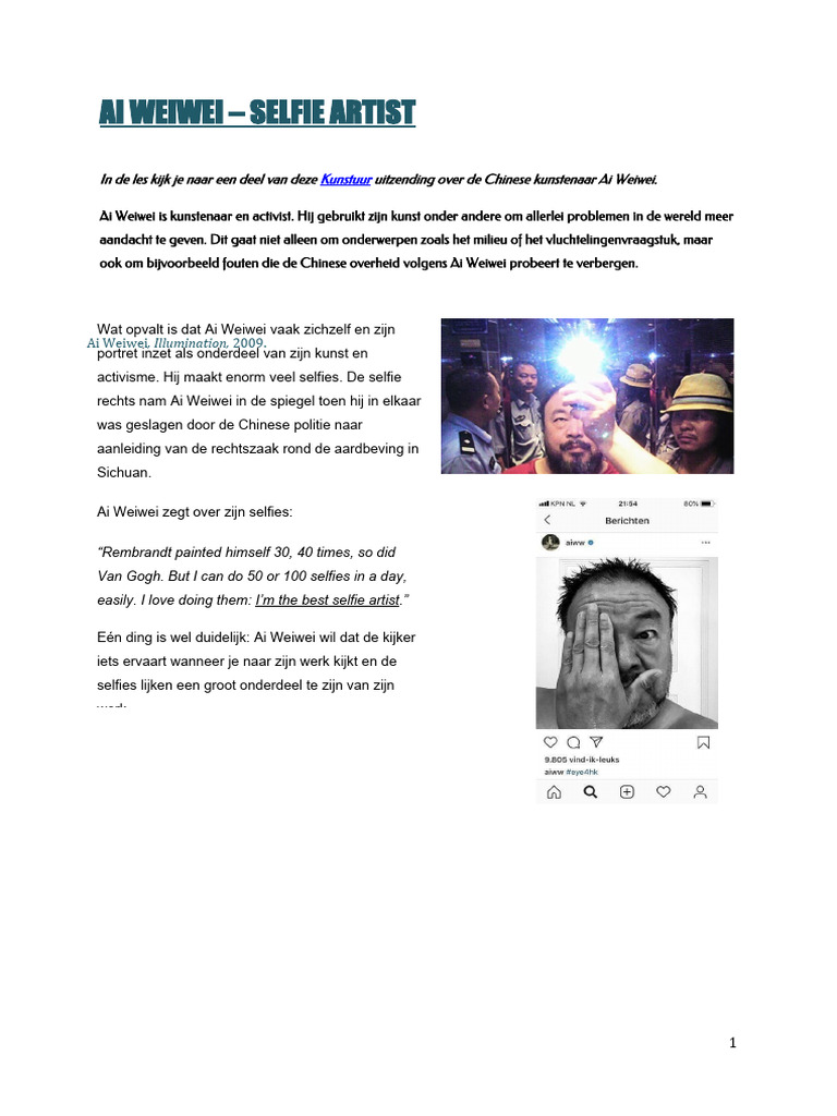 Kopie Van AI Weiwei-5 CKV | PDF