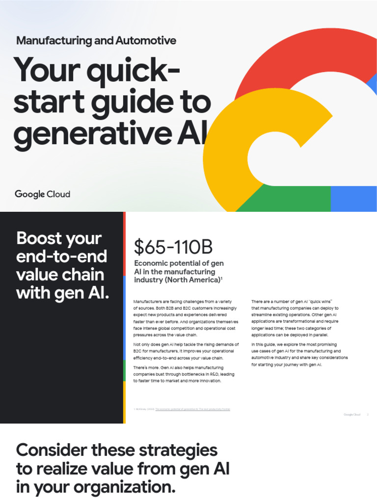 northam_quickstart_manufacturing | Download Free PDF | Sustainability | Artificial Intelligence