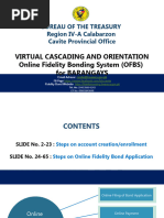 OFBS Enrollment Form For BARANGAYS Excel | PDF