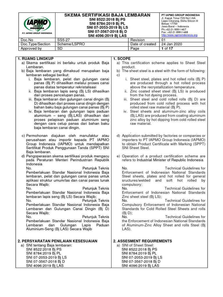 Ss5 27 Baja Lembaran | PDF | Teknologi & Rekayasa