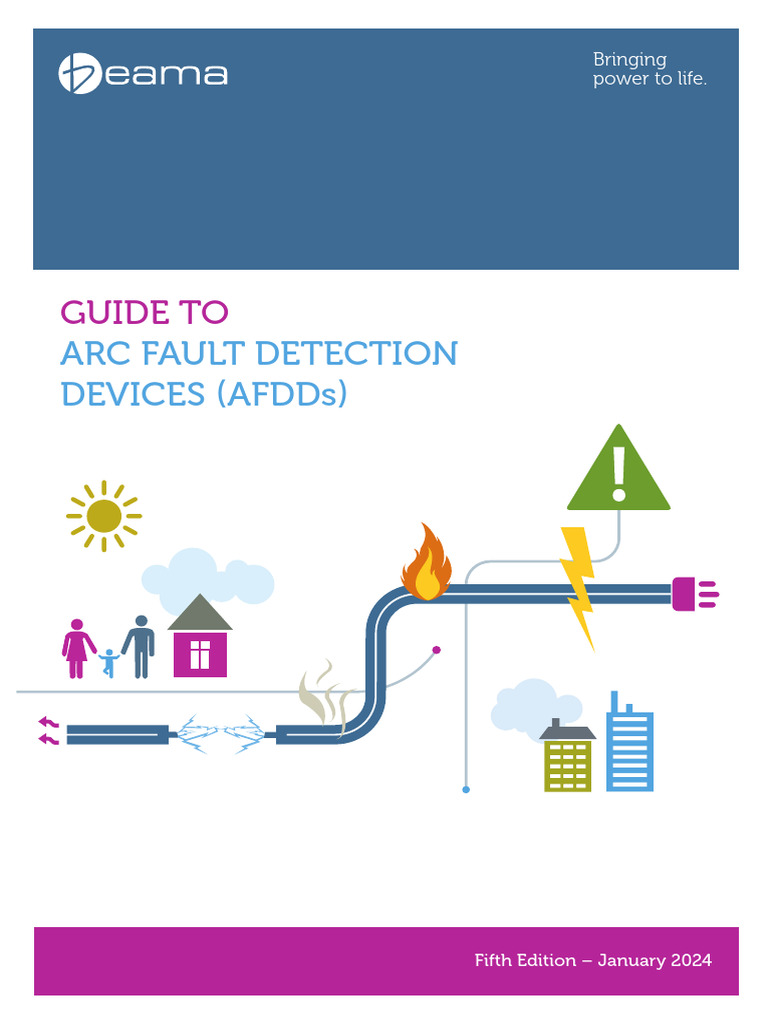 BEAMA Guide Arc Fault Detection Devices AFDDs | PDF | Electric Arc ...