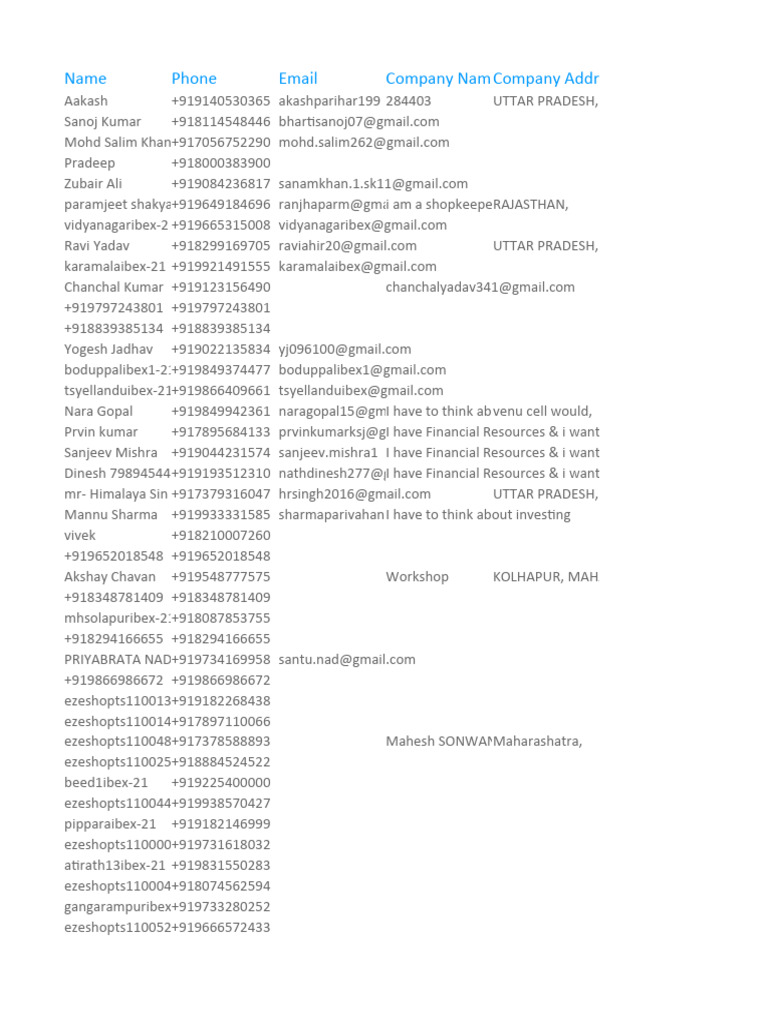 Runo Call CRM Customers Report | PDF