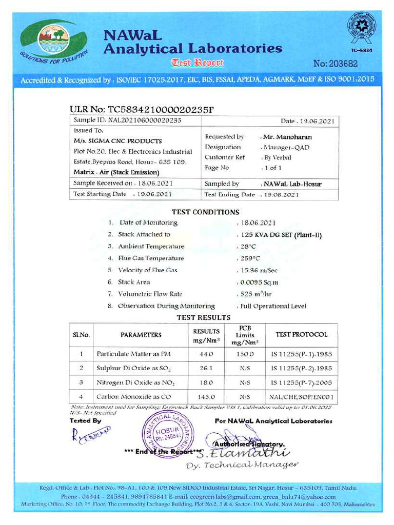 DG Stack Monitoring | PDF