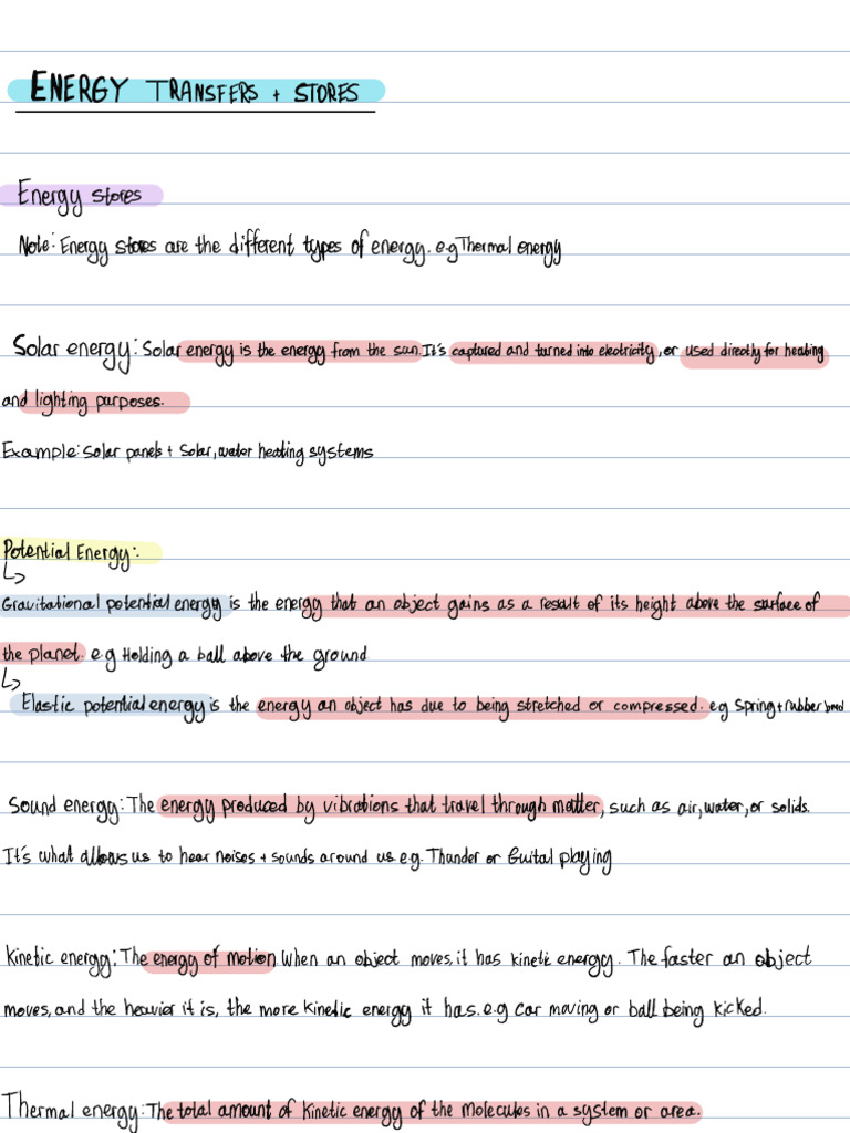 Yr9 EoY Revision Notes | PDF | Chemical Engineering | Physical Phenomena