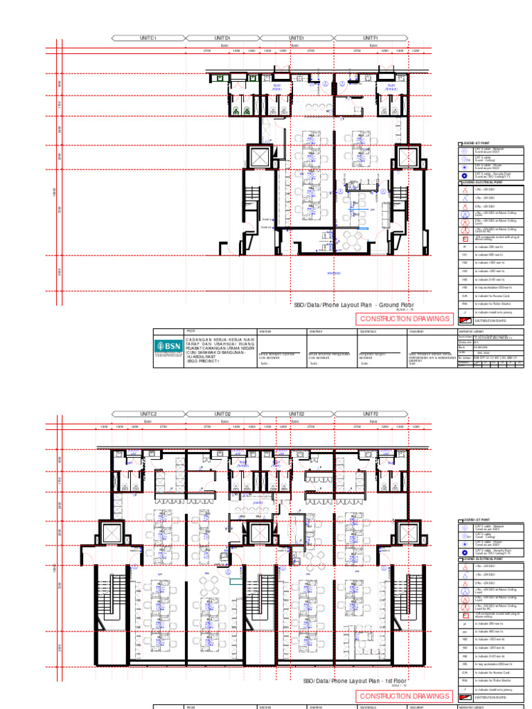 M2.SSO, Data, Phone Layout Plan - SEGO (Amend 2) | PDF | Electrical Wiring