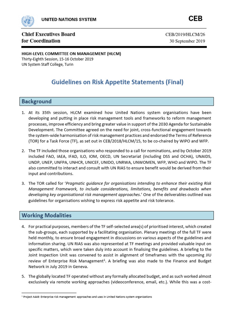 2019.HLCM - .26 - Guidelines On Risk Appetite Statements - Final - 1 ...