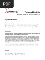 9600-0429 Symmetry Software User Guide, Issue 9.3.0v1 | PDF | Access ...