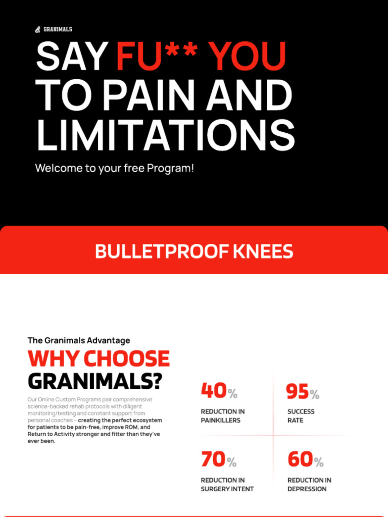 Bulletproof Knees | PDF