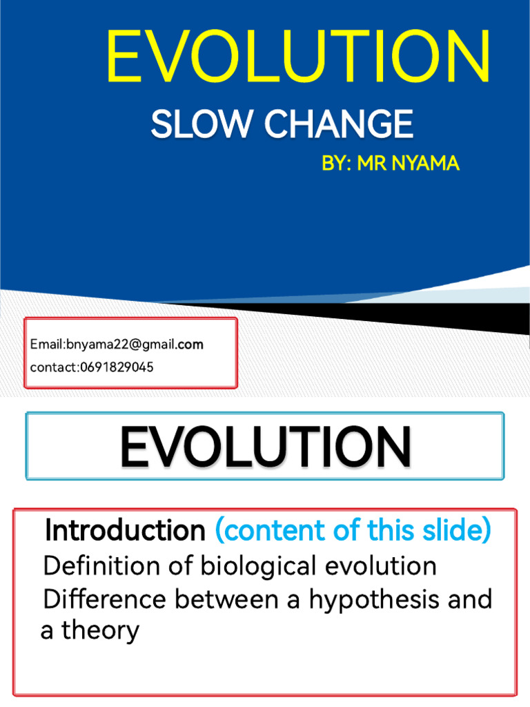 Evolution | PDF | Evolution | Meiosis