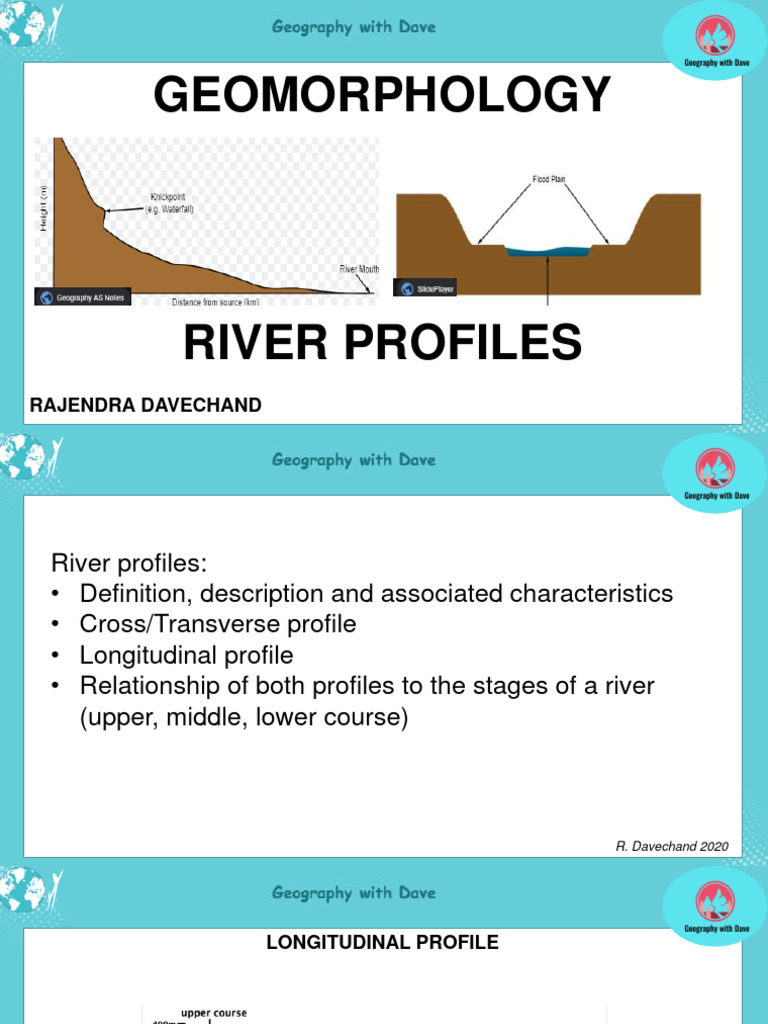 River Profiles in Geomorphology | PDF | Art | Science & Mathematics