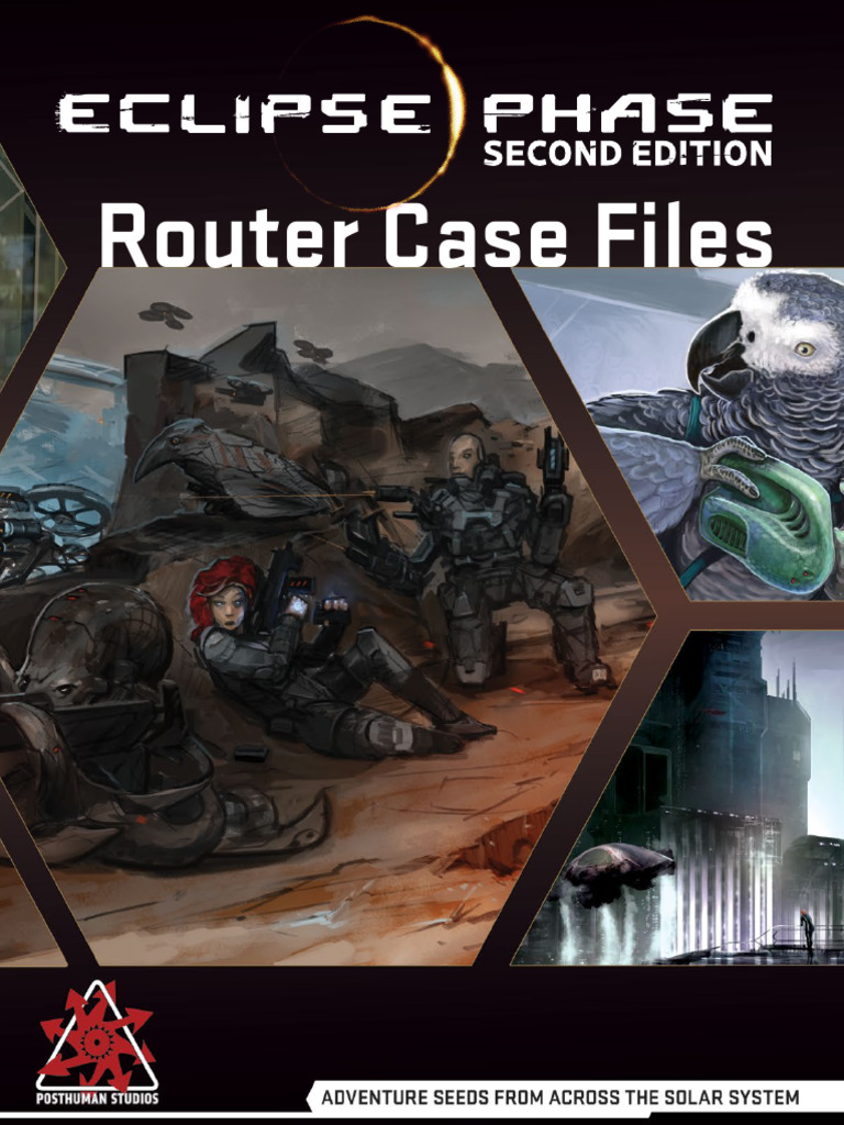 Eclipse Phase - Second Edition - Router Case Files | PDF | Proxy Server | Galaxy