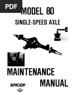 Kessler Drive Axles | PDF | Axle | Gear