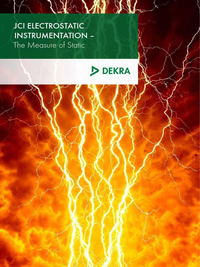 Process Safety Instruments & Electrostatic Instrumentation | PDF | Voltage | Capacitor