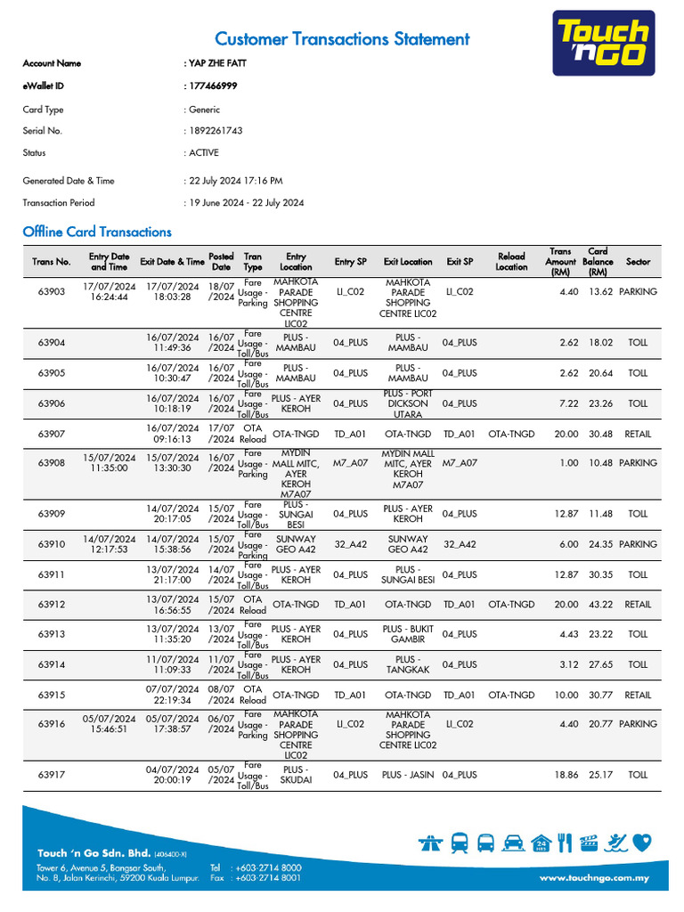 Statement | PDF | Banking Technology | Payments