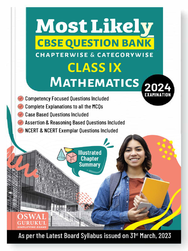 CBSE 9 Question Bank Mathematics | PDF | Triangle | Polynomial