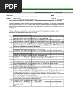 INVESTMENT DECLARATION FORM - 2024-25 | PDF | Taxes | Payments