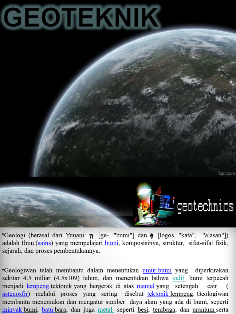 Geoteknik | PDF | Sains & Matematika