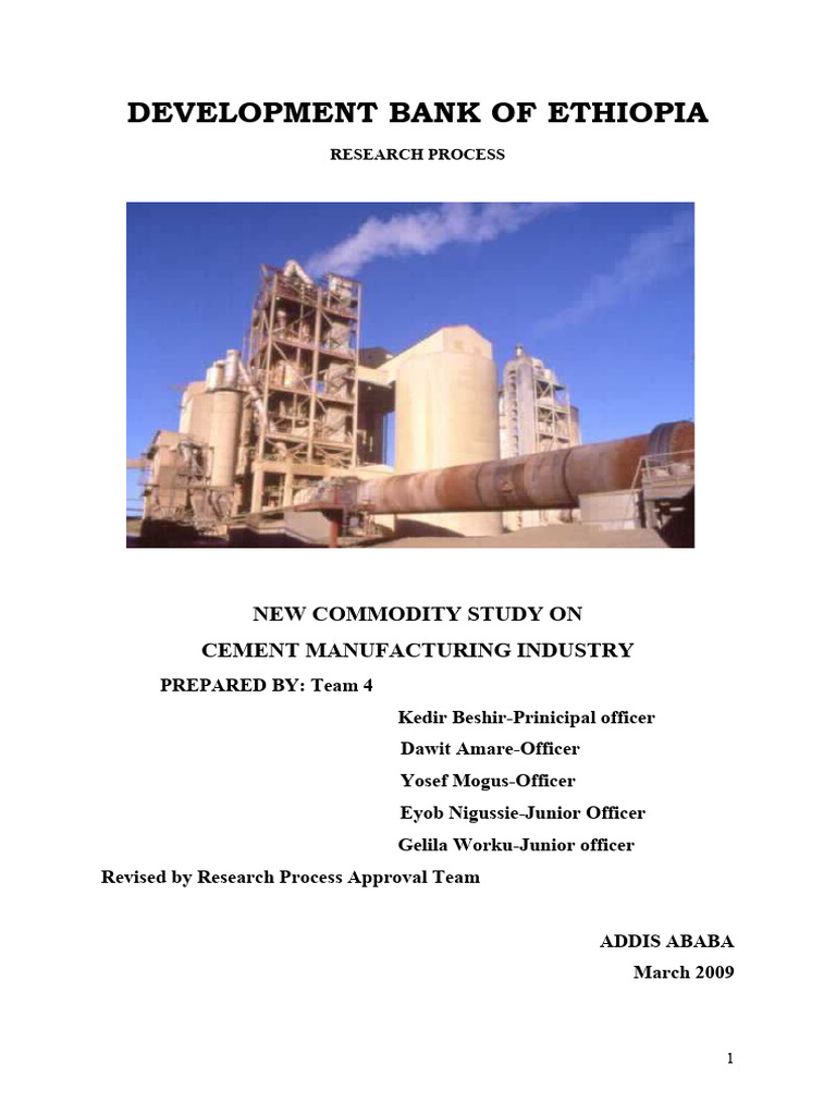 Cement Manufacturing | PDF | Cement | Air Pollution