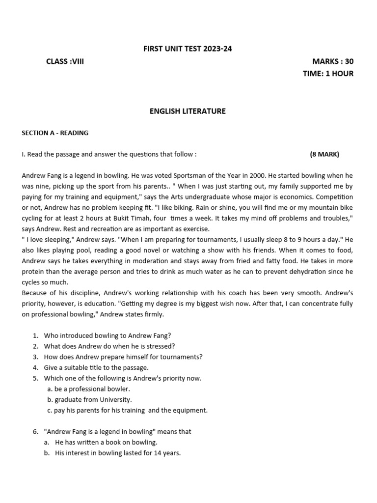 English Literature | PDF