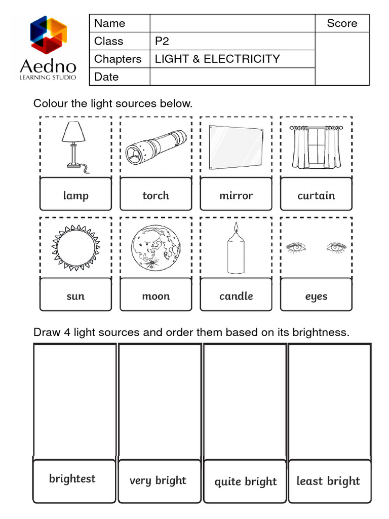 P2 Electricity Light | PDF
