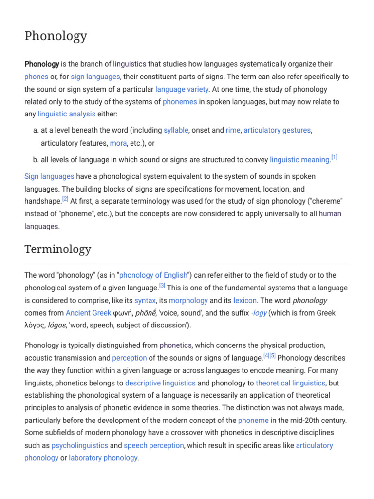 Phonology | PDF | Phonology | Phoneme