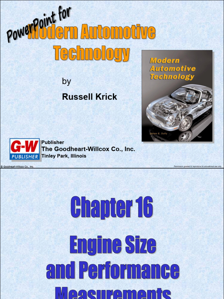 Chapter 16 | PDF | Engineering | Vehicle Parts