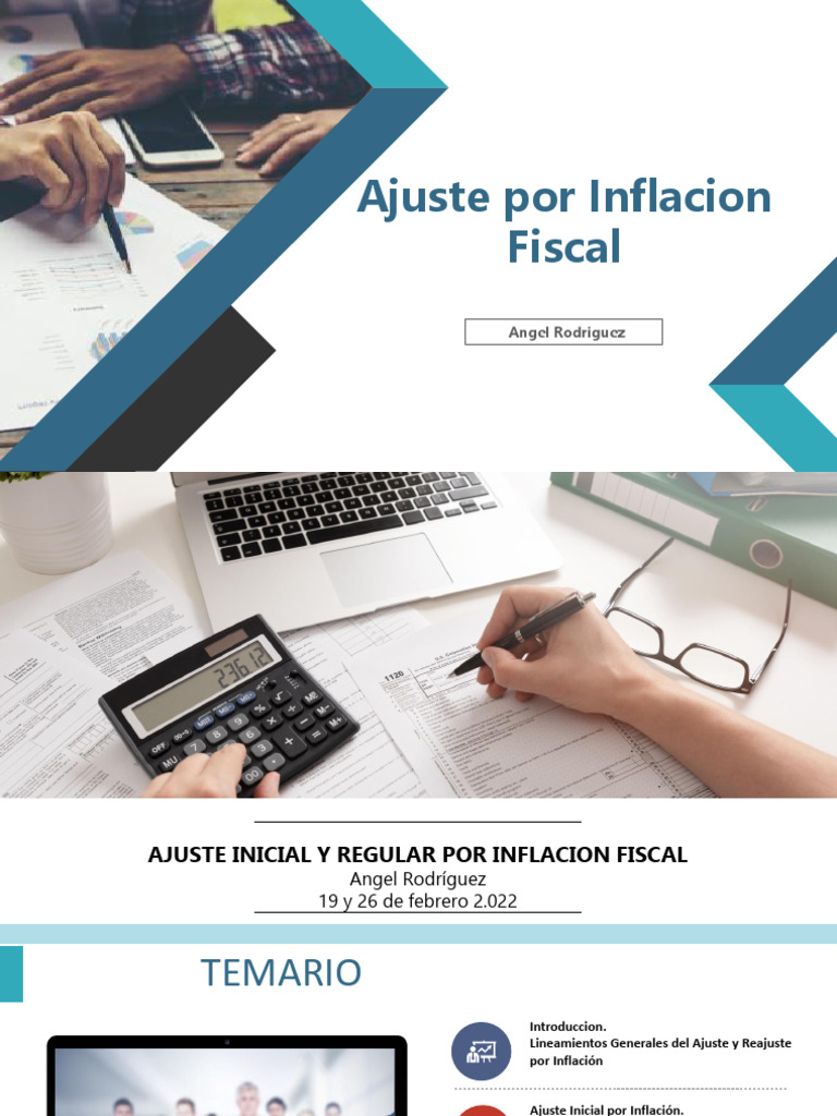 Presentacion API Fiscal 2021 Angel Rodriguez | PDF | Contabilidad | Hoja de balance