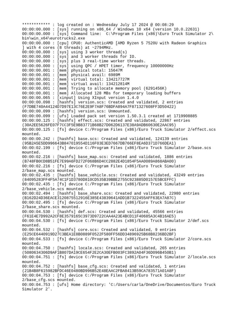 game.log | PDF | Computer Architecture | Computing