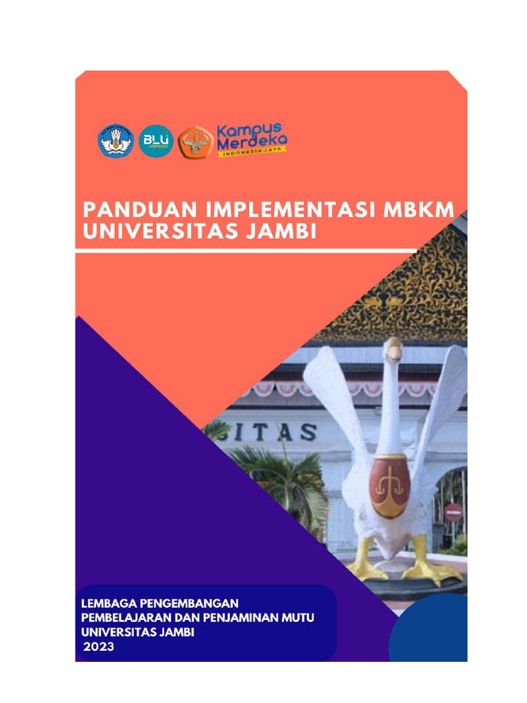 Panduan Implementasi MBKM Universitas Jambi | PDF