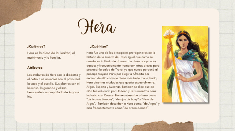 Diosa Hera | PDF | Clásicos | Ficción general