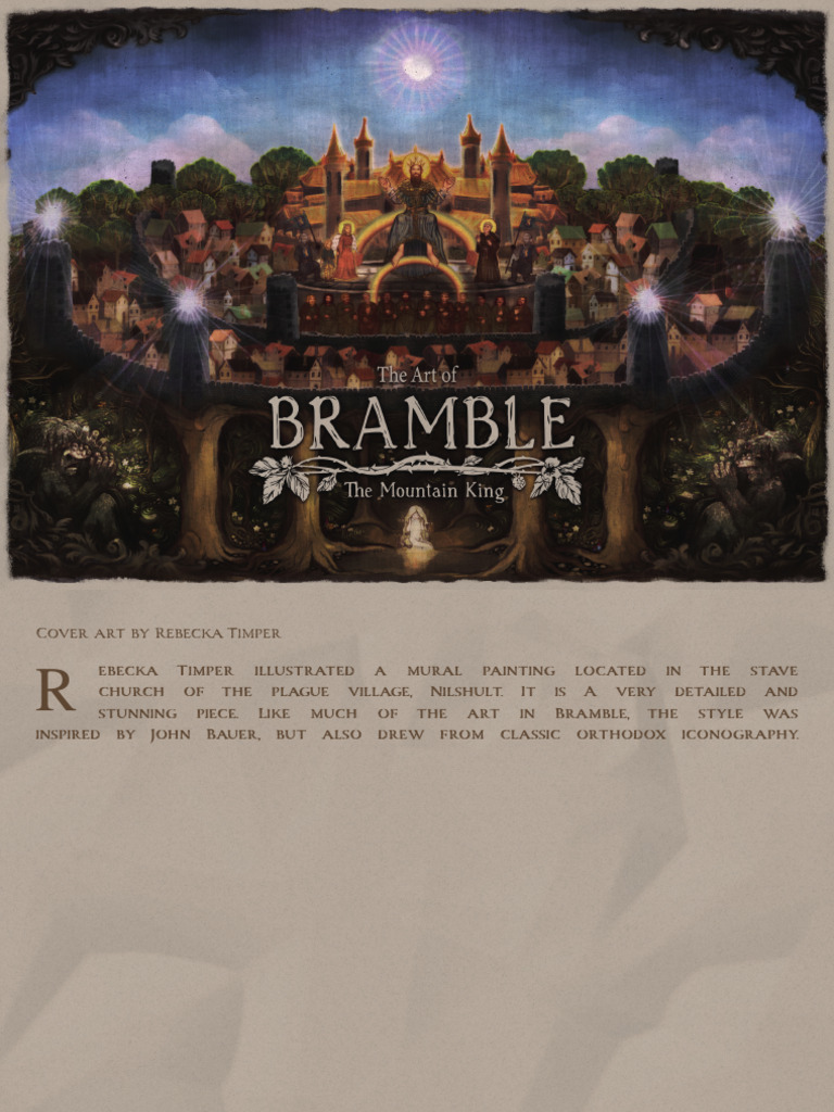 Bramble The Mountain King Art Book | PDF