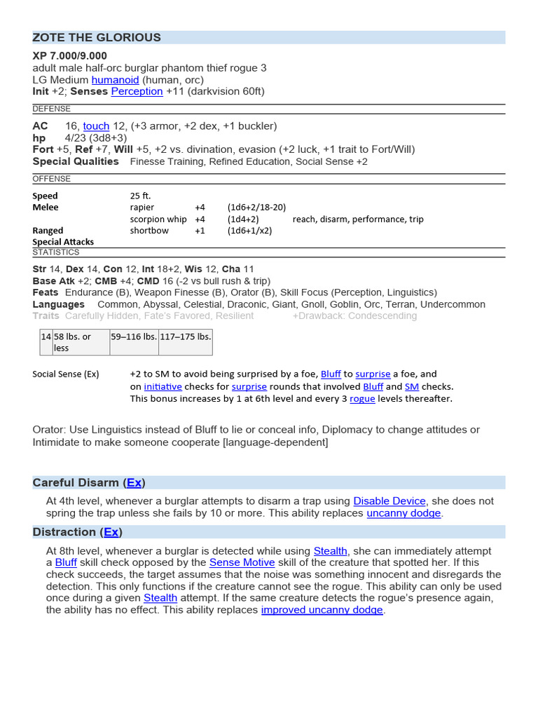 (RA2020) Zote The Glorious lvl3 | PDF