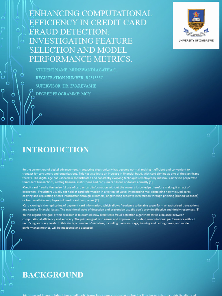 Dissertation Proposal Munzwandi A Final | PDF | Machine Learning ...