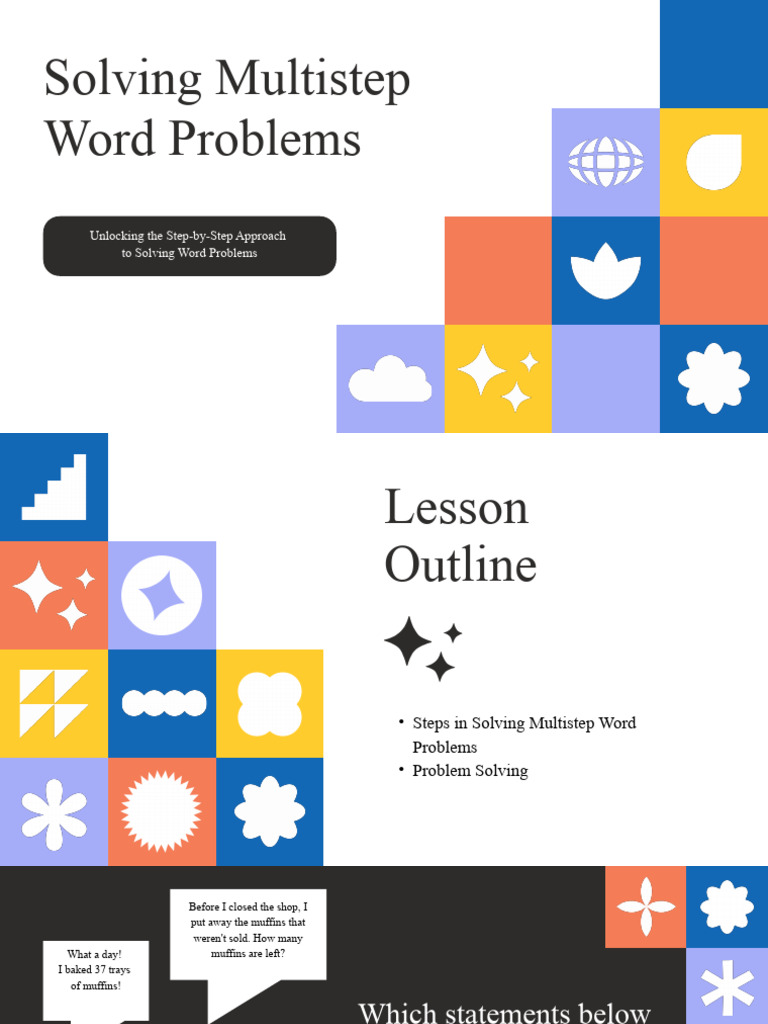 Multistep Mixed operations Word Problems | PDF