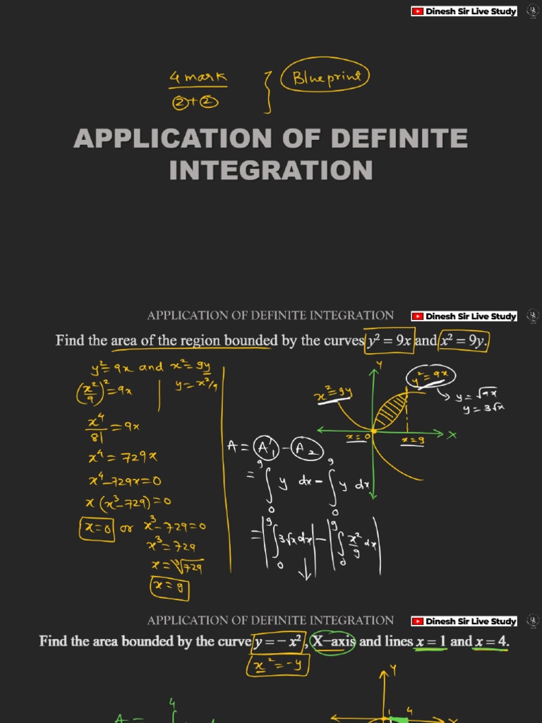 Final Revision Lec 5.2 - Aodi, Def Integration | PDF