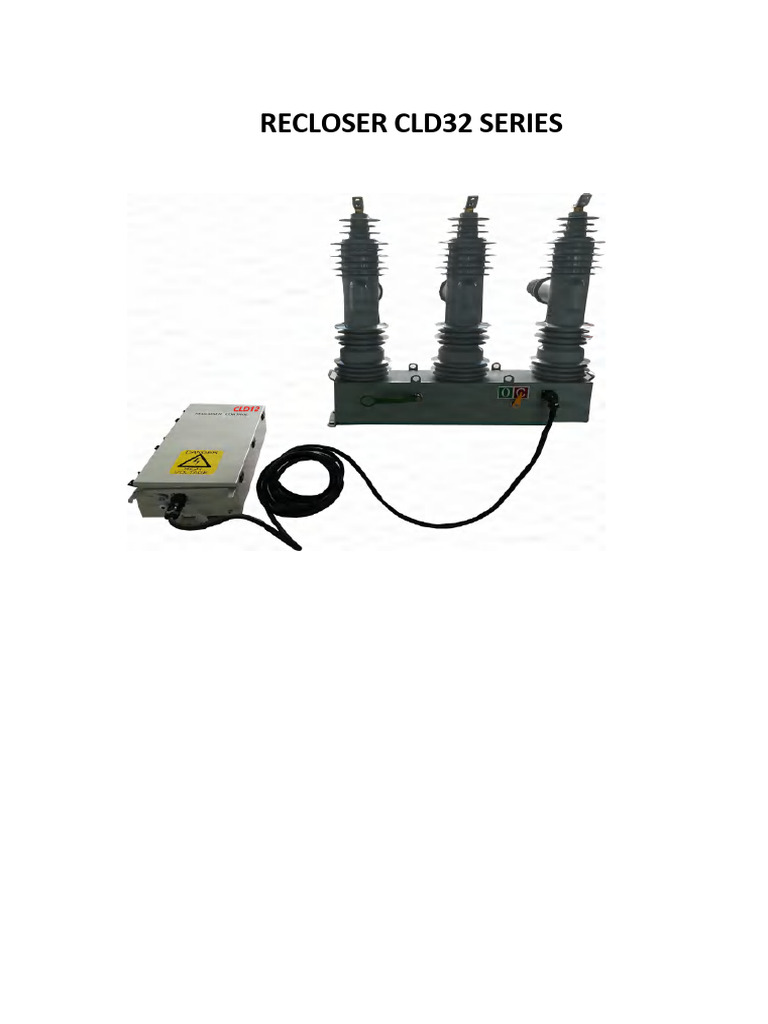 (已瘦身) Cloude Recloser Catalog | PDF | Transformer | Inductor