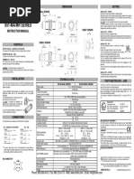 BLUM TC50 TC52 Manual | PDF | Mechanical Engineering