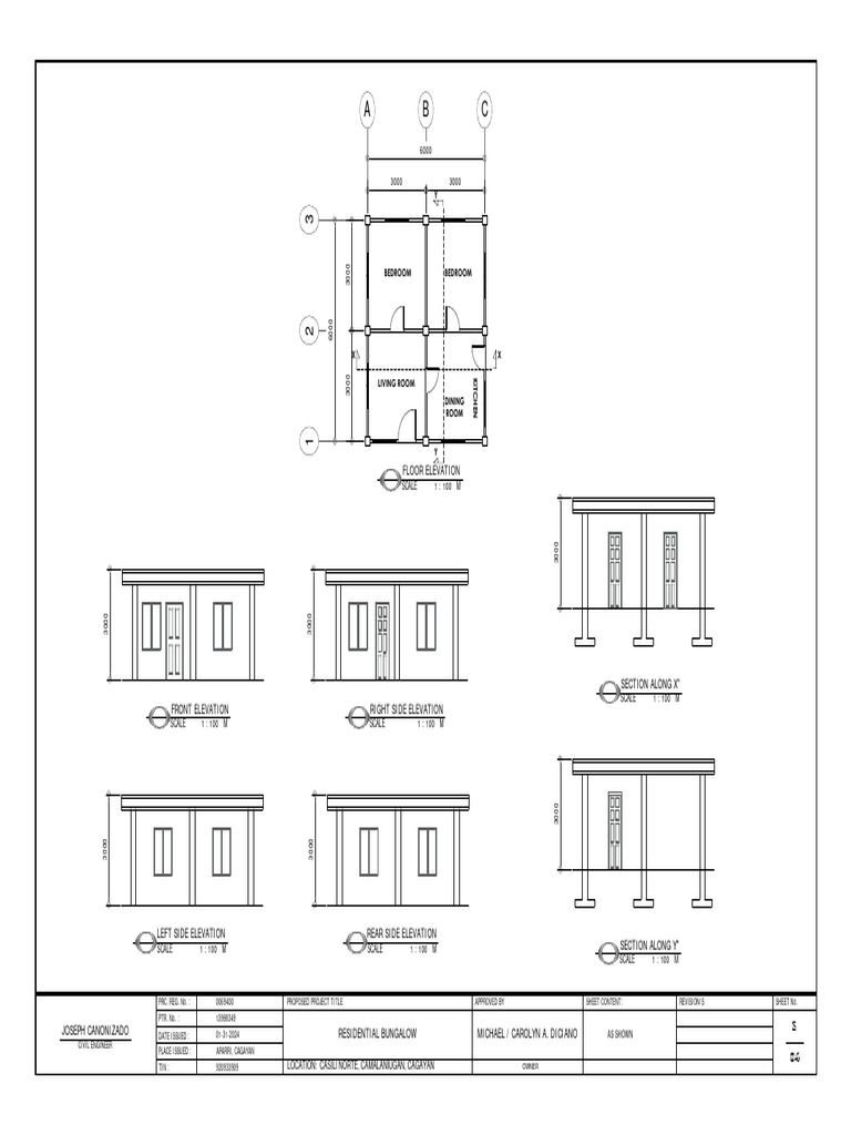 MICHAEL CAROLYN DICIANO 2018 Cad-Model - PDF 2 | PDF | Houses | Home