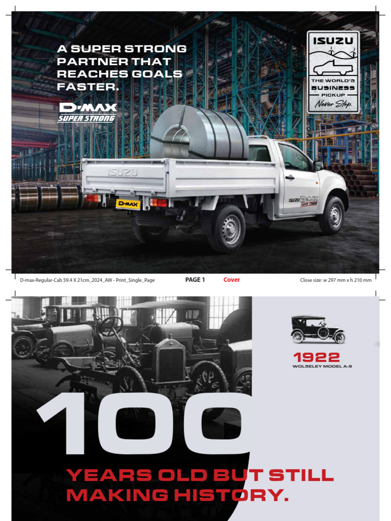 D-max-Regular-Cab 59.4 X 21cm - 2023 - AW-Digital - Single - Page | PDF ...