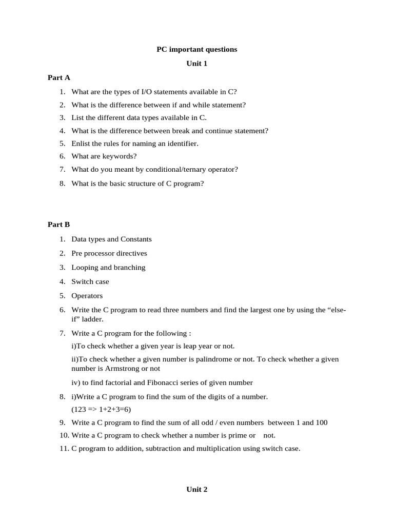 Iml47 1dyty | PDF | C (Programming Language) | Pointer (Computer Programming)