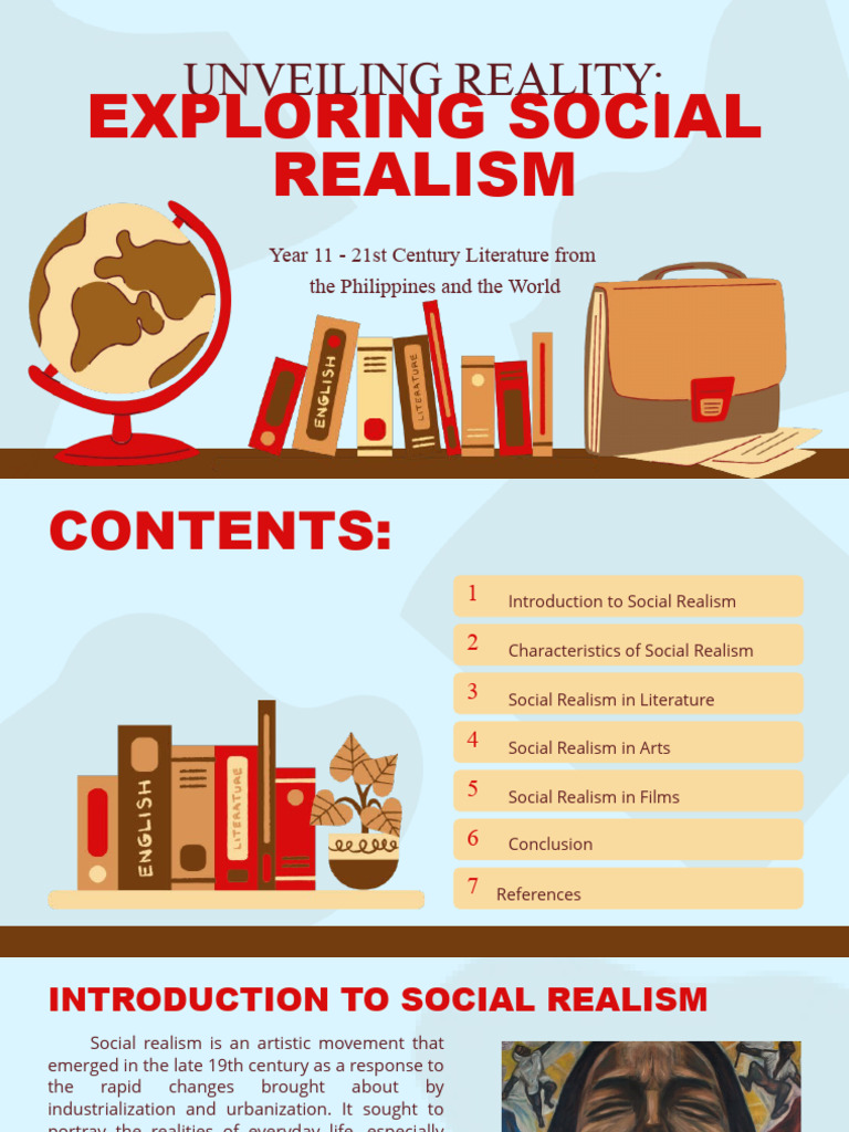 Unveiling Reality Exploring Social Realism | PDF | Realism (Arts) | Reality