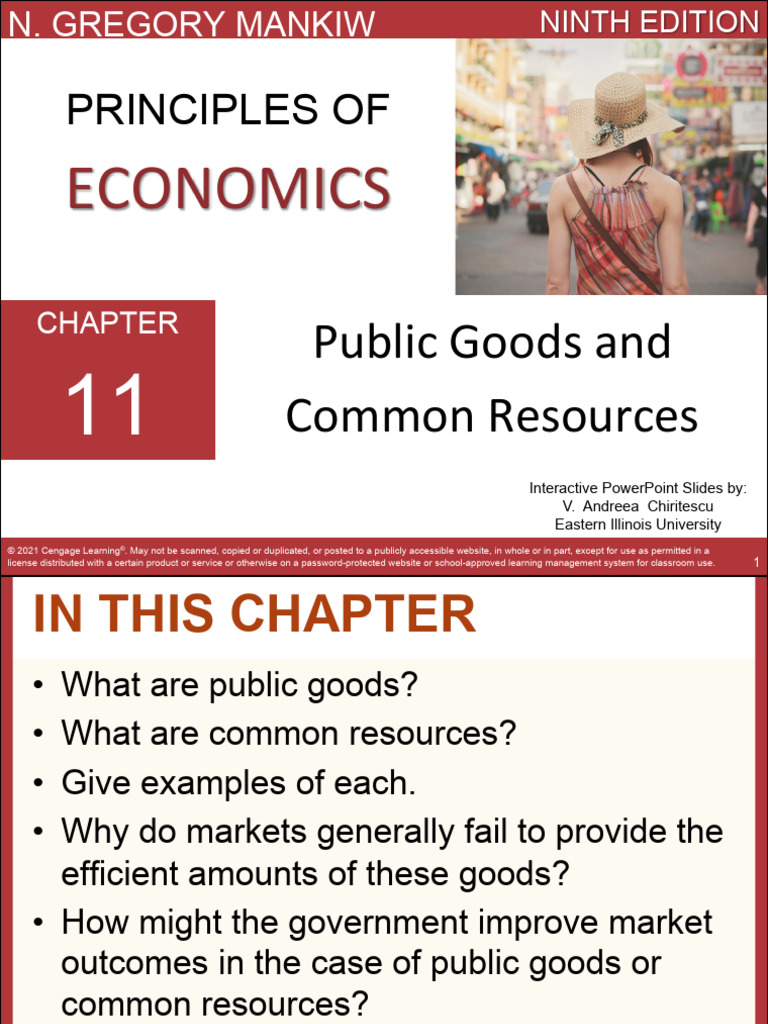 Interactive CH 11 Public Goods and Common Resources 9e | PDF | Goods ...