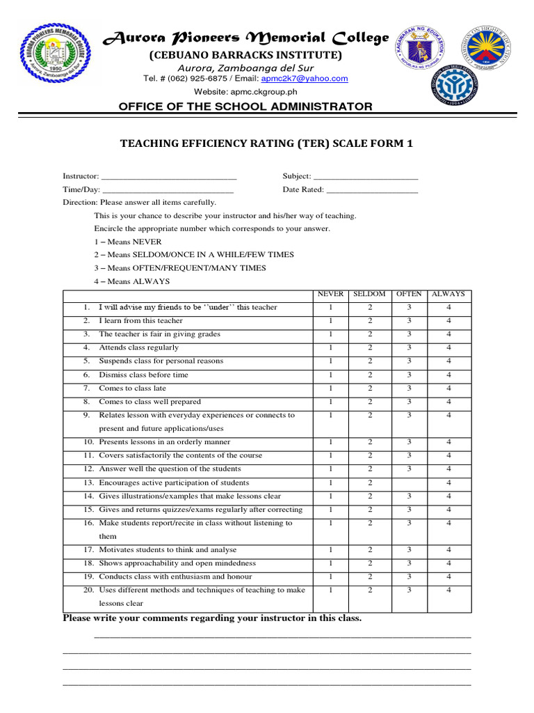 teachers evaluation (3) | Download Free PDF | Teachers | Cognition