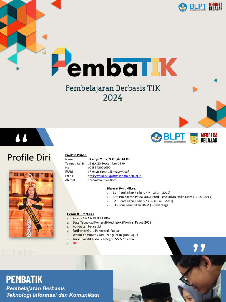 Paparan PEMBATIK 2024 | PDF | Komputer