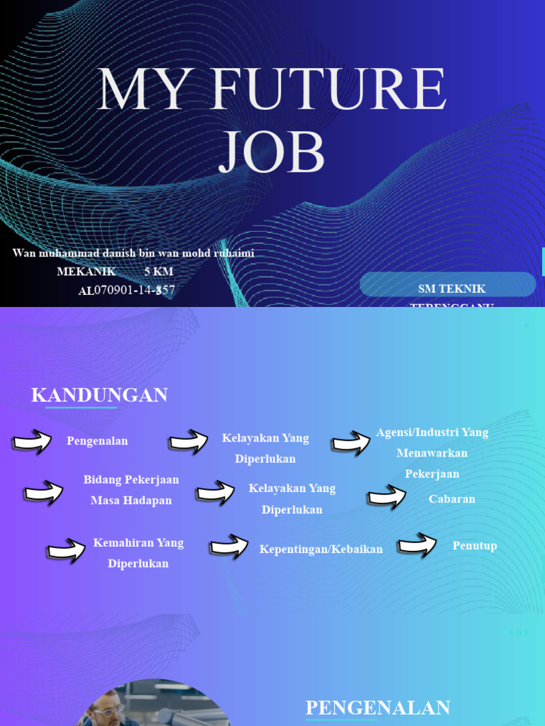 Blue Futuristic Technology Presentation | PDF