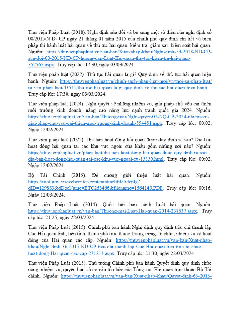 TLKT Khai Báo H I Quan | PDF