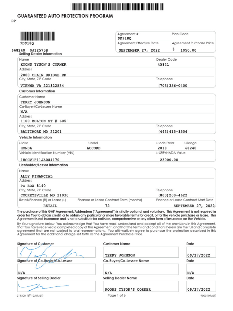 KTC Gap Program (09 - 21) | PDF