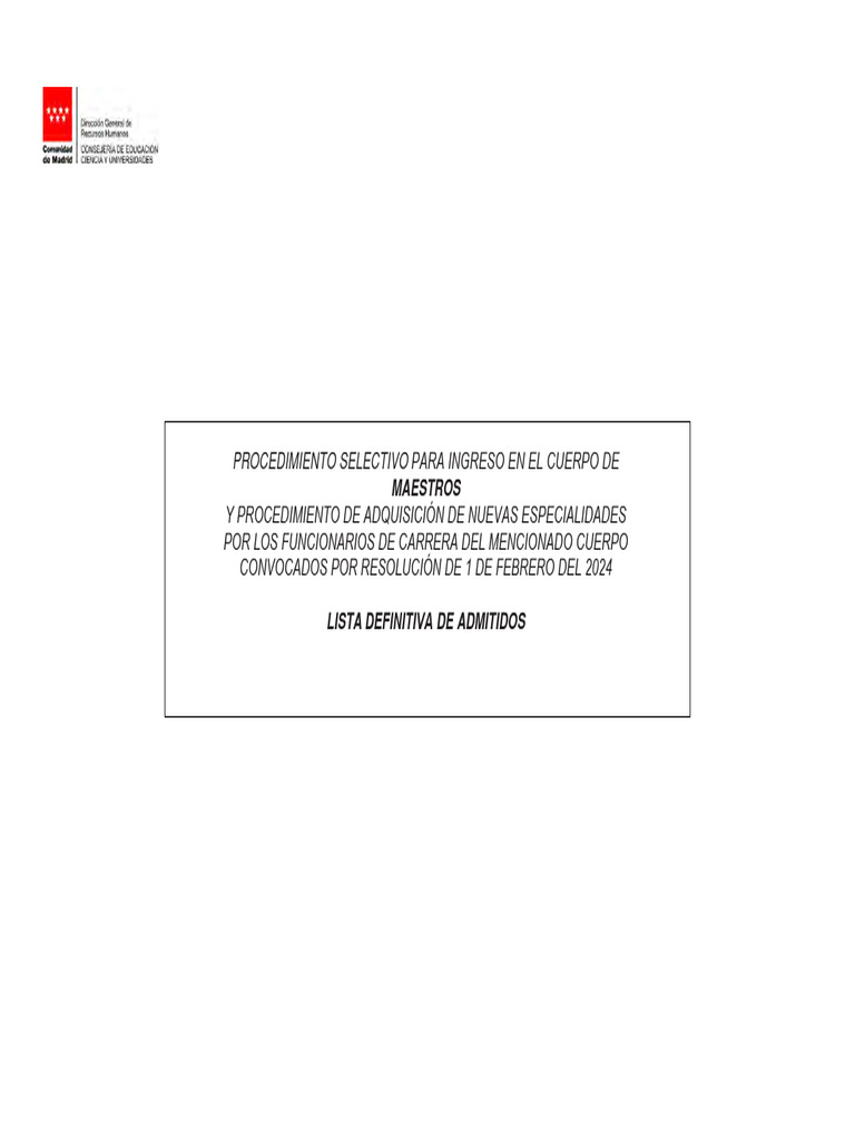 Listado Def Repo Ef | PDF